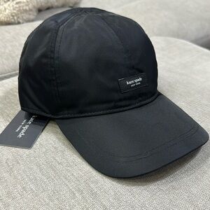 kate spade | Accessories | Nwt Kate Spade Ny Sam Icon Black Baseball ...